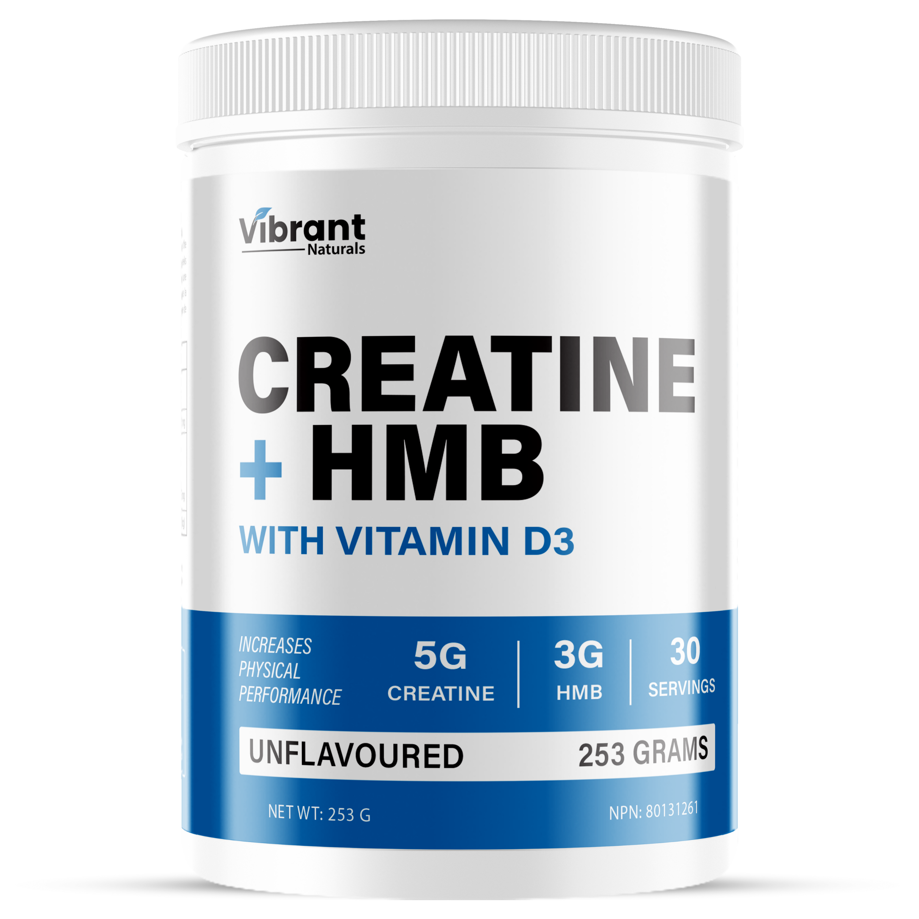 Creatine HMB | Creatine Monohydrate With HMB & D3 | Vibrant Naturals