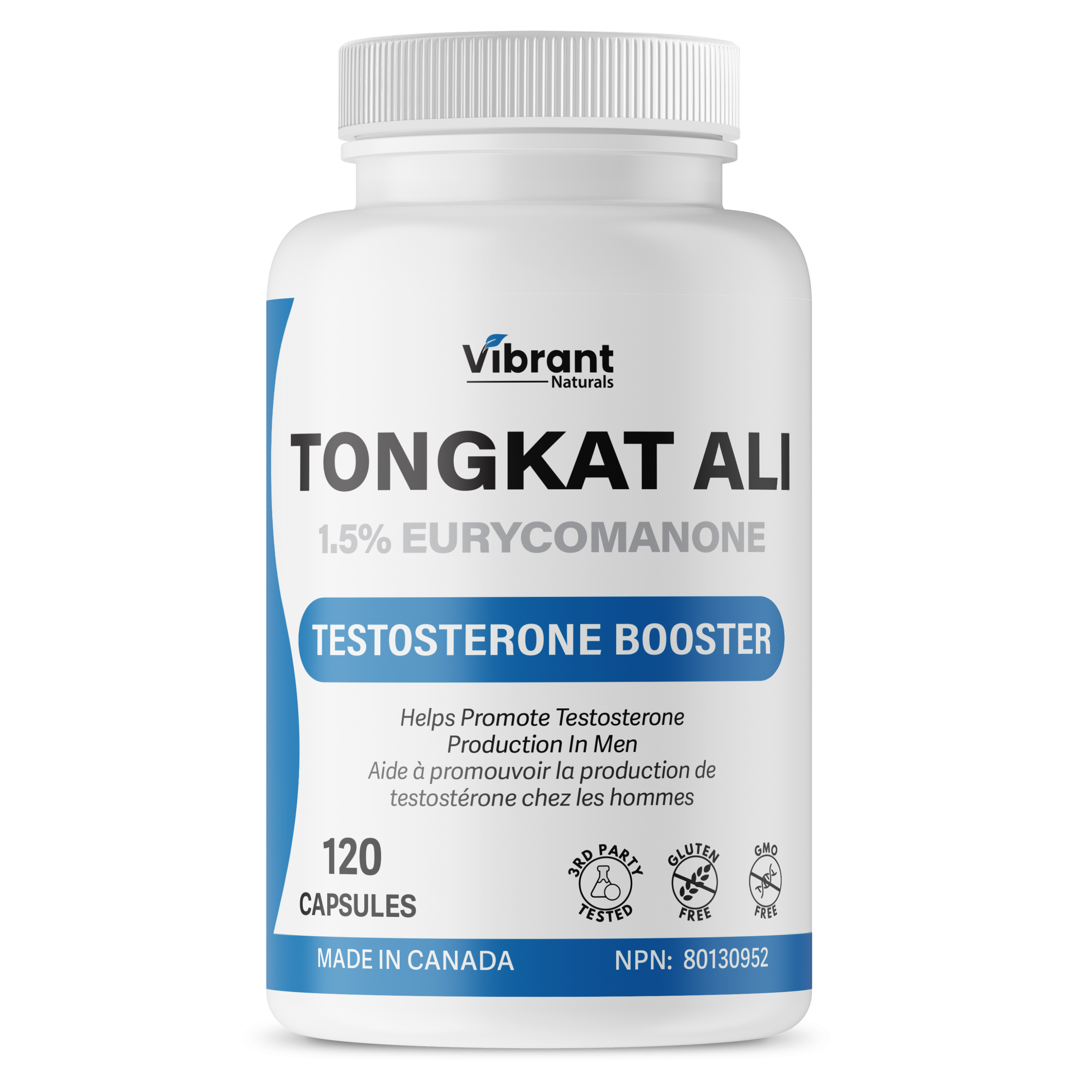 Tongkat Ali Supplement - Testosterone Booster - Vibrant Naturals